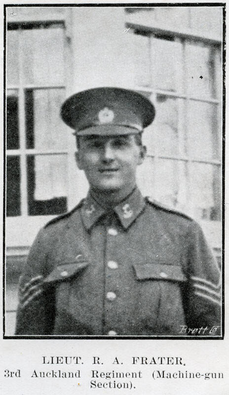 Robert Andrew Frater - Online Cenotaph - Auckland War Memorial Museum