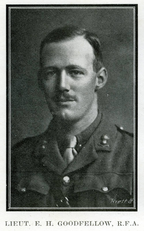 Eric Hector Goodfellow - Online Cenotaph - Auckland War Memorial Museum