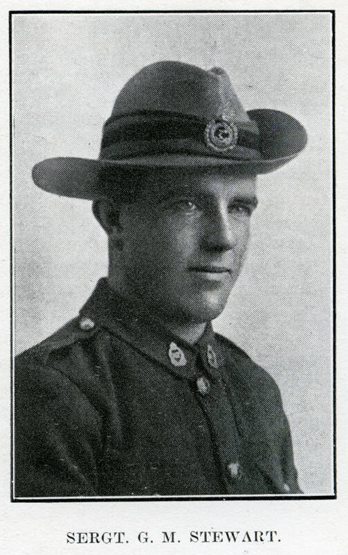 George MacFarlane Stewart - Online Cenotaph - Auckland War Memorial Museum