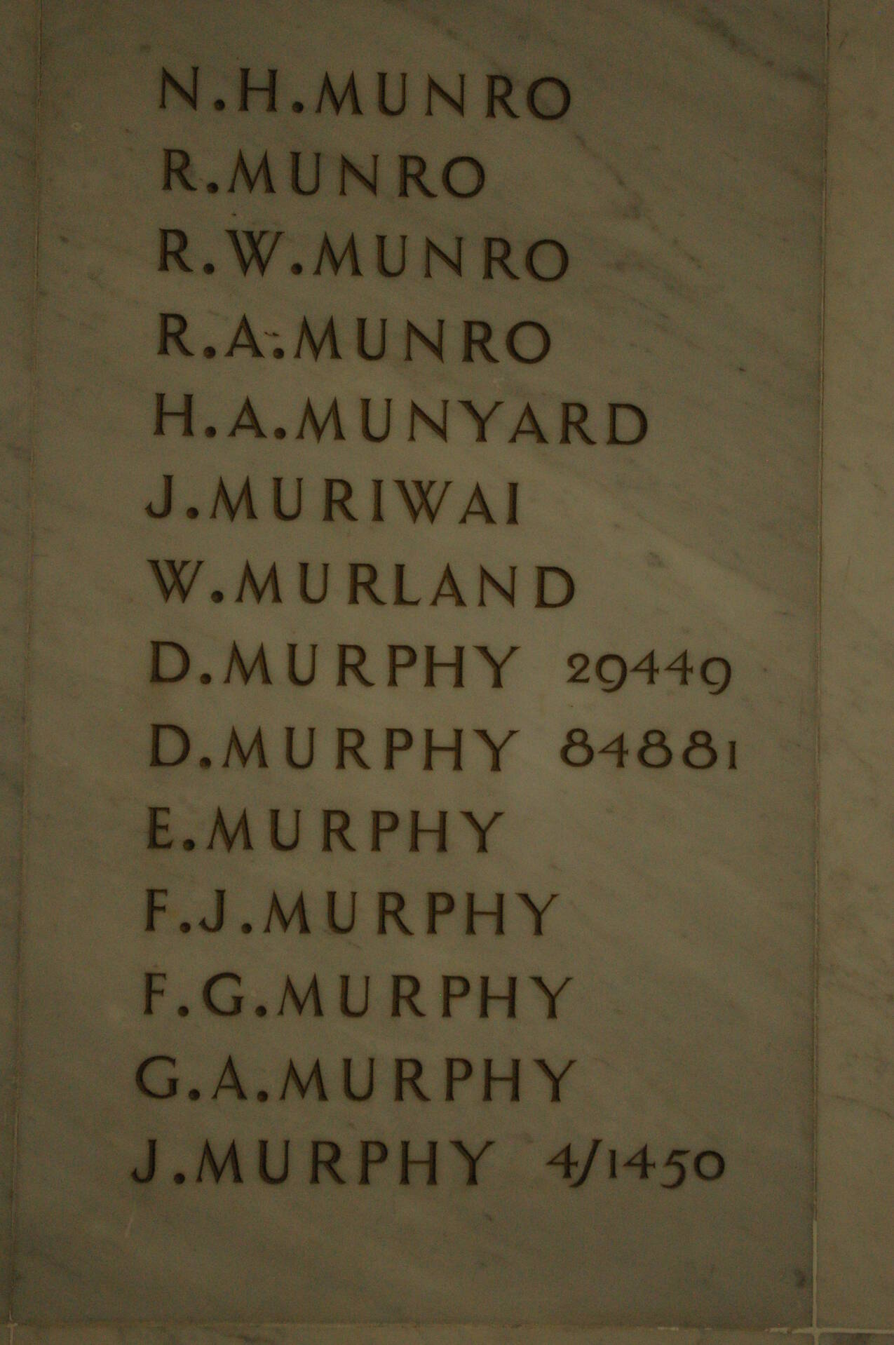George Alexander Murphy - Online Cenotaph - Auckland War Memorial Museum