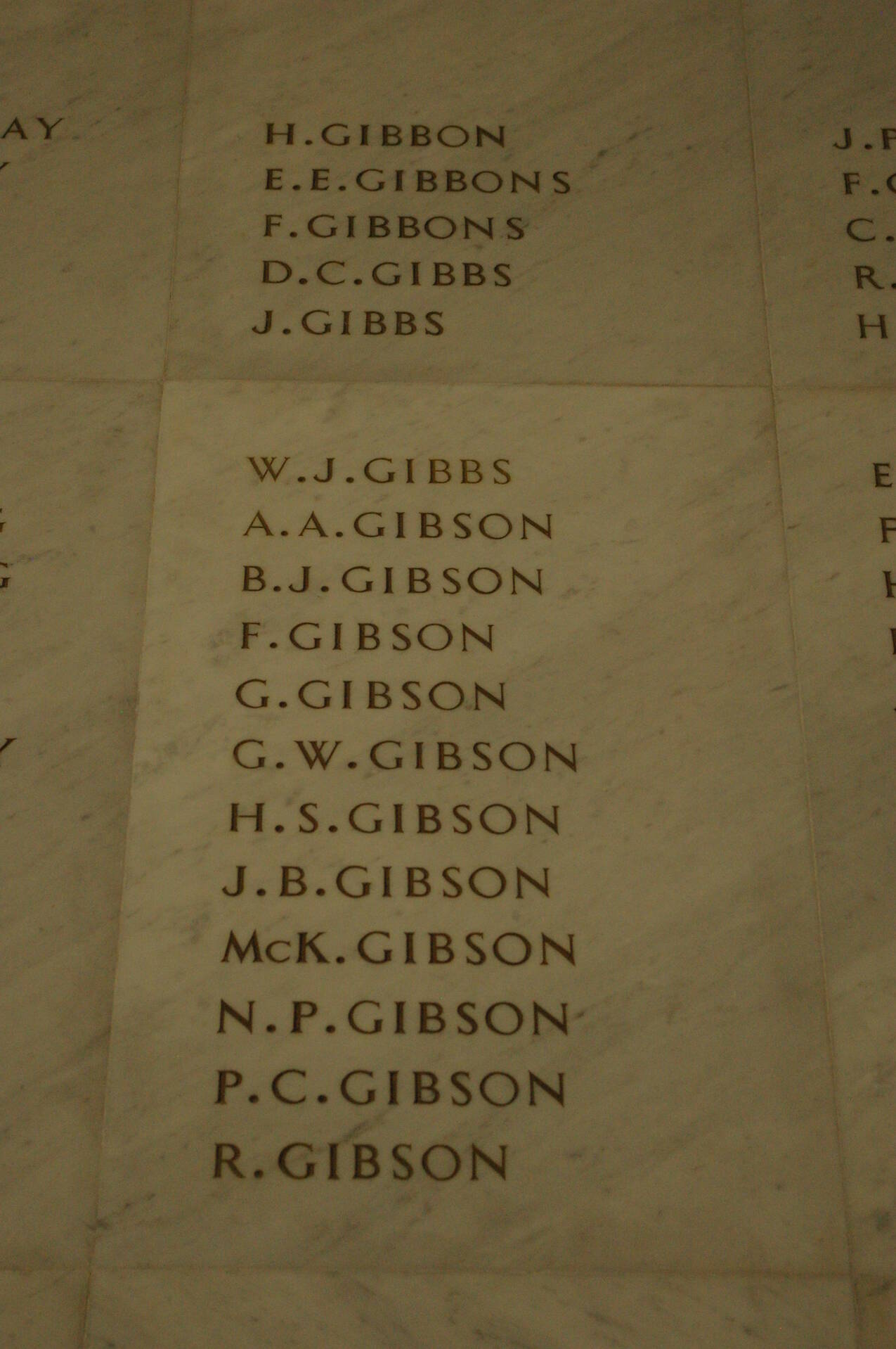 Herbert Simms Gibson - Online Cenotaph - Auckland War Memorial Museum
