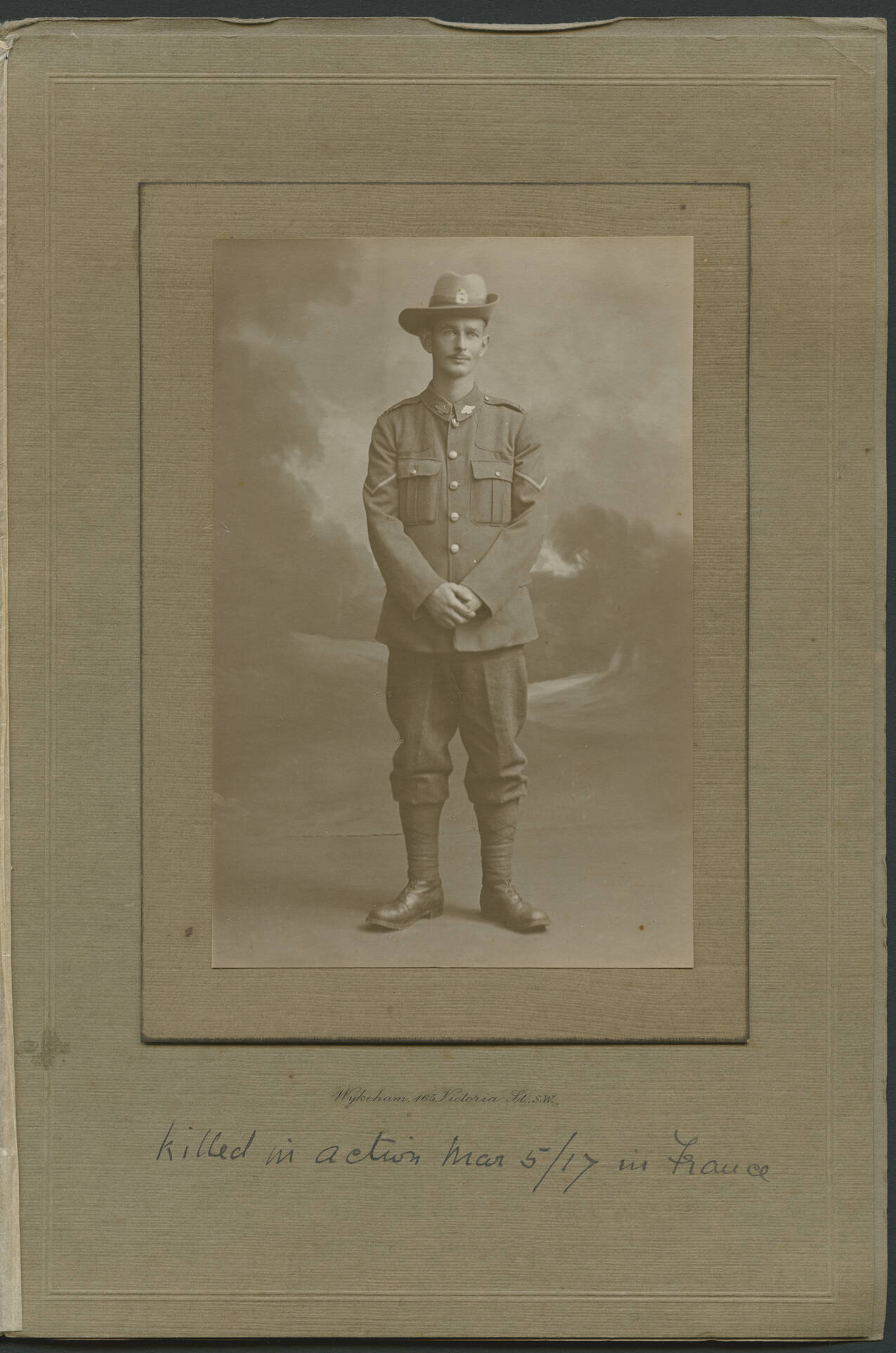 Thomas Solly Crompton - Online Cenotaph - Auckland War Memorial Museum
