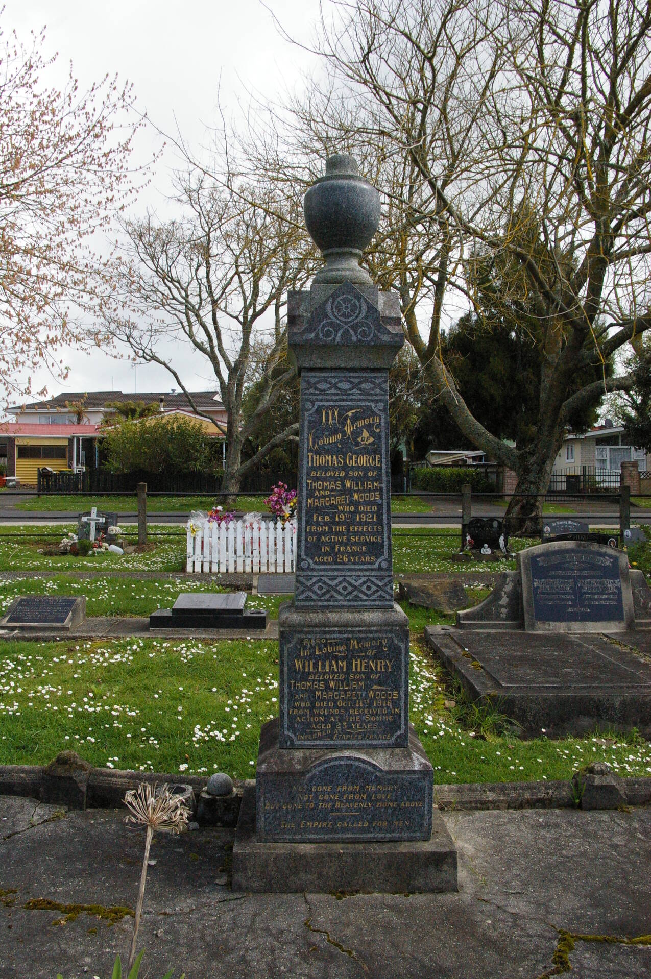 Thomas George Woods - Online Cenotaph - Auckland War Memorial Museum