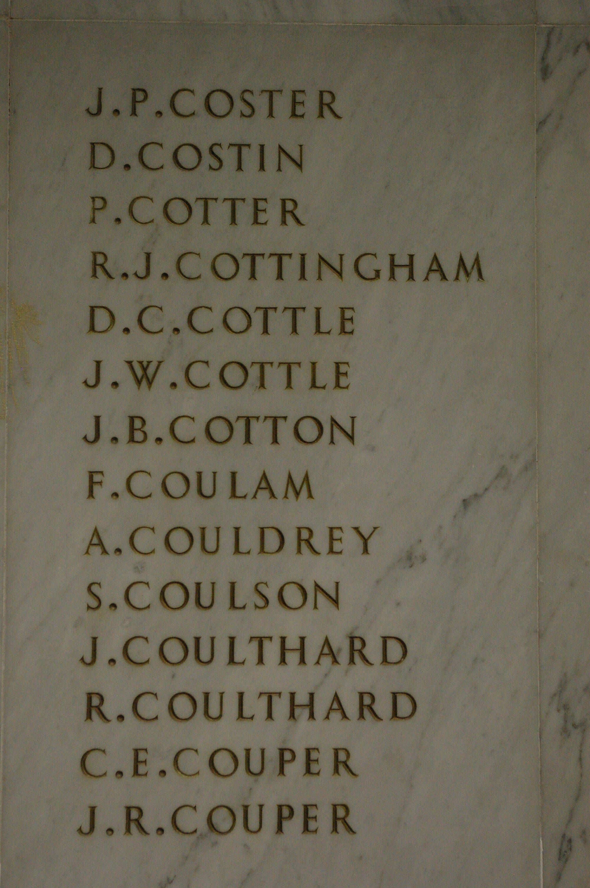 Peter Cotter - Online Cenotaph - Auckland War Memorial Museum