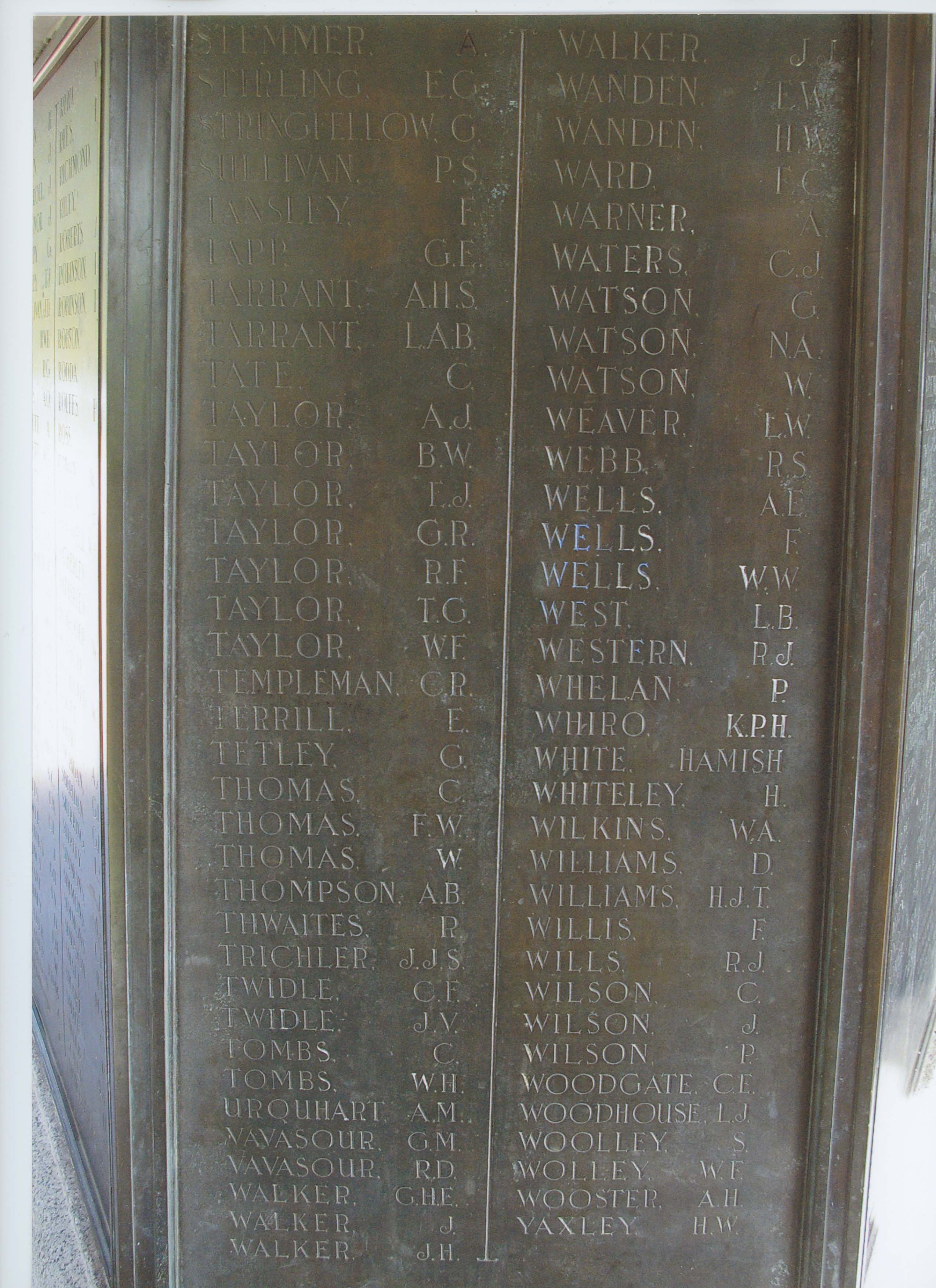 Charles Edward Woodgate - Online Cenotaph - Auckland War Memorial Museum