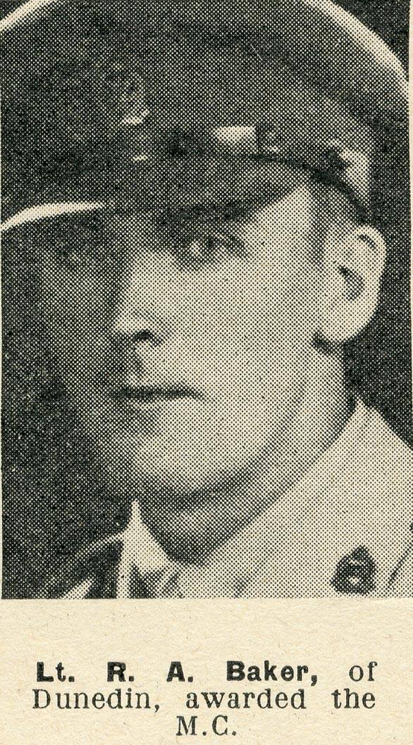 Reginald Alfred Baker - Online Cenotaph - Auckland War Memorial Museum