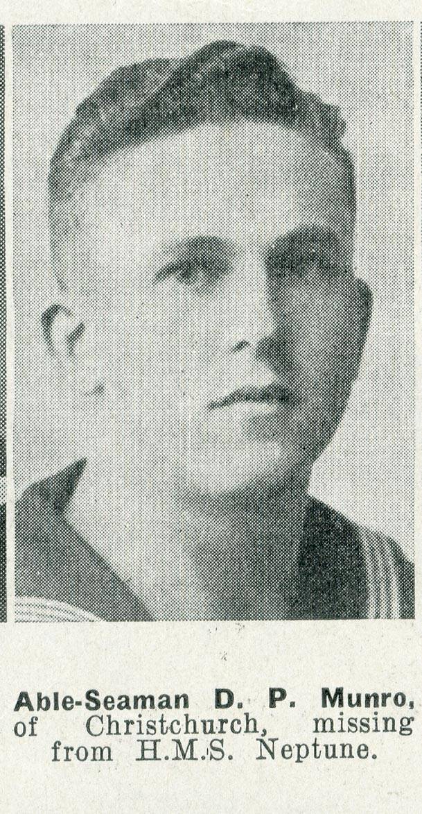 Duncan Percival Munro - Online Cenotaph - Auckland War Memorial Museum