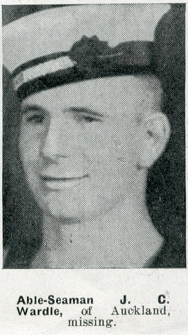 John Charles Wardle - Online Cenotaph - Auckland War Memorial Museum