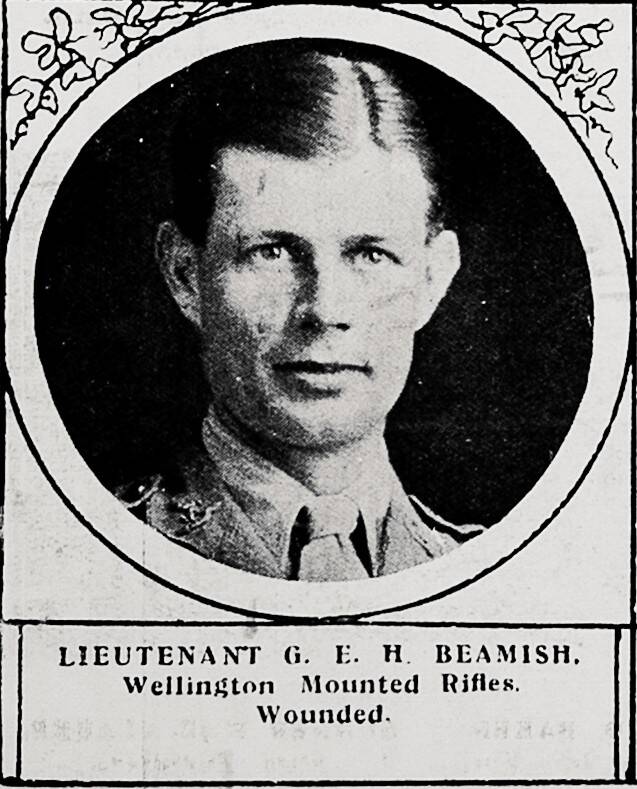 George Eric Hamilton Beamish - Online Cenotaph - Auckland War Memorial ...