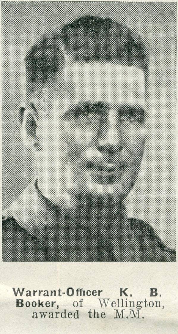 Kenneth Basil Booker - Online Cenotaph - Auckland War Memorial Museum