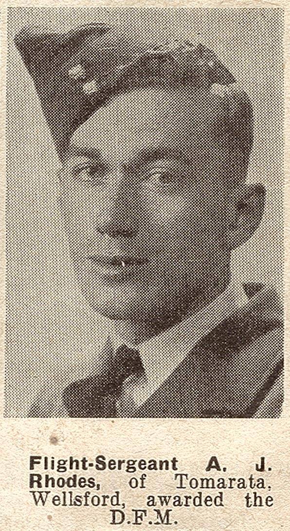 Alan John Rhodes - Online Cenotaph - Auckland War Memorial Museum