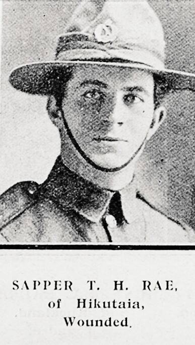 Thomas Handley Rae - Online Cenotaph - Auckland War Memorial Museum