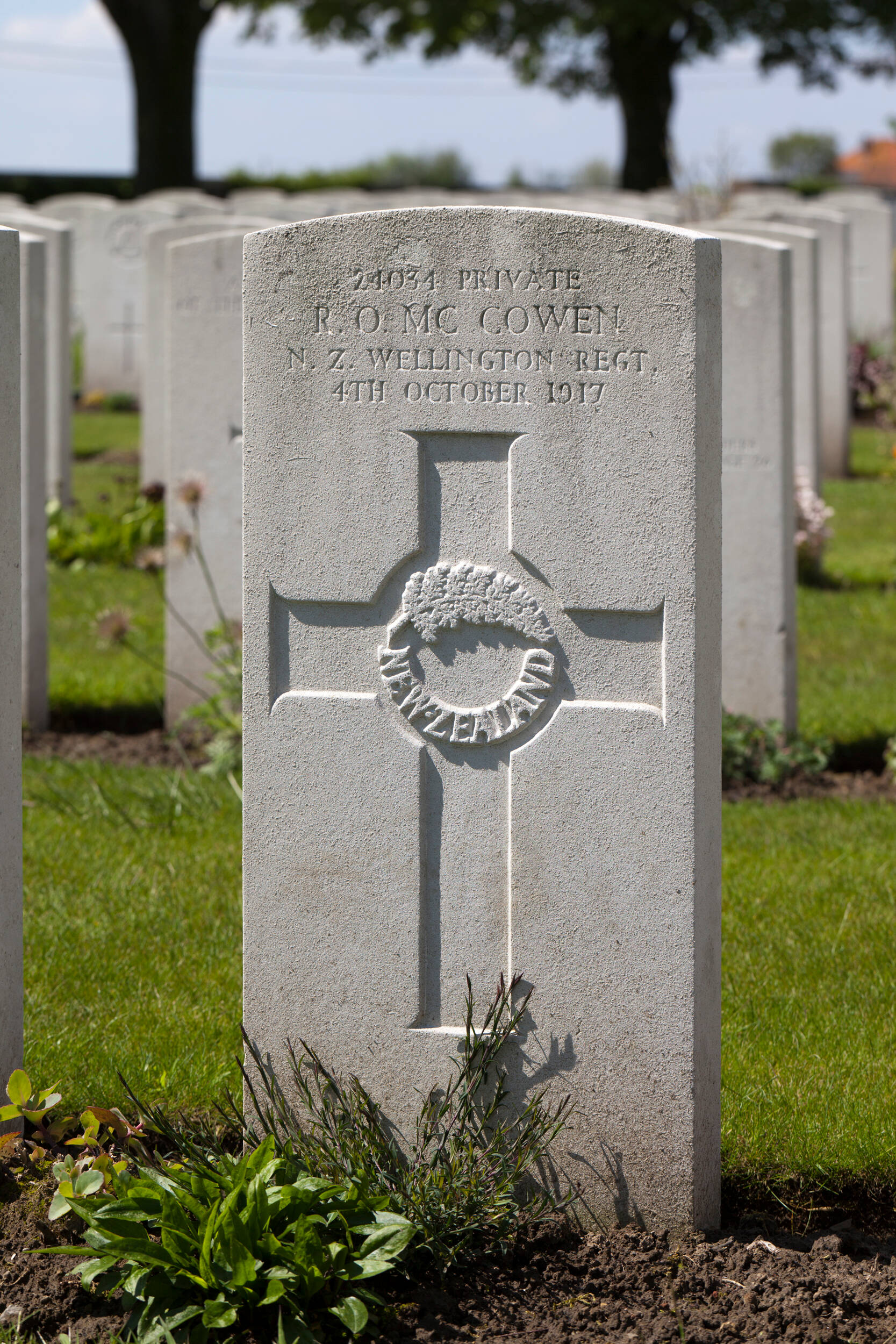 Richard Oliver McCowen - Online Cenotaph - Auckland War Memorial Museum