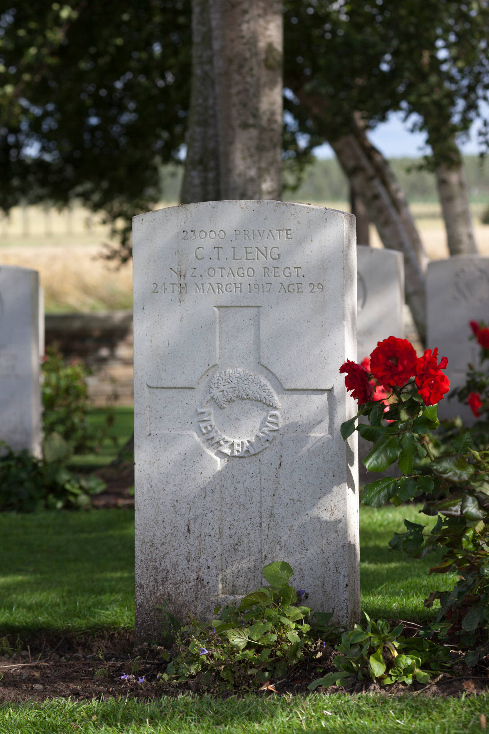Charles Thompson Leng - Online Cenotaph - Auckland War Memorial Museum