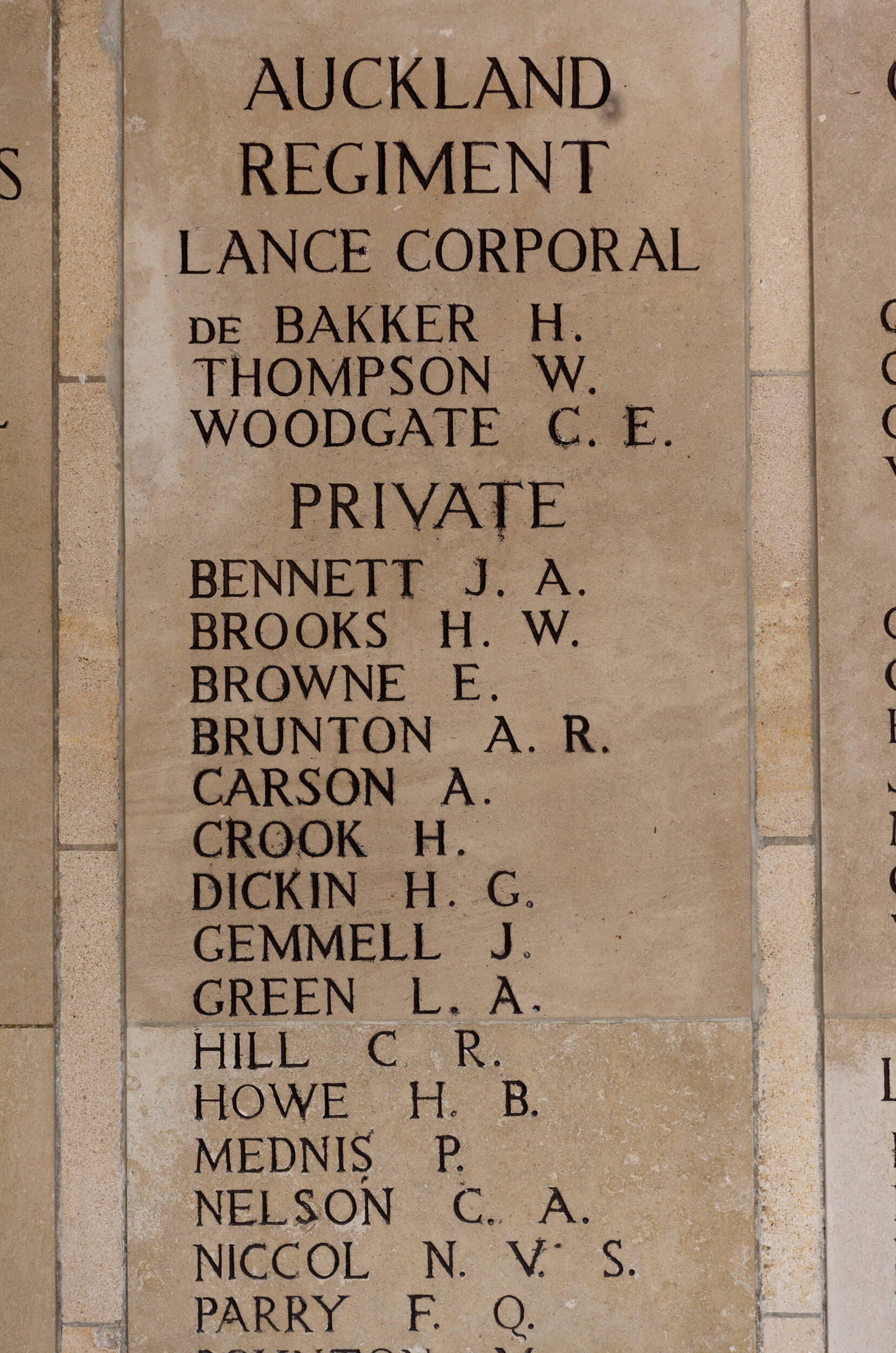 Charles Edward Woodgate - Online Cenotaph - Auckland War Memorial Museum