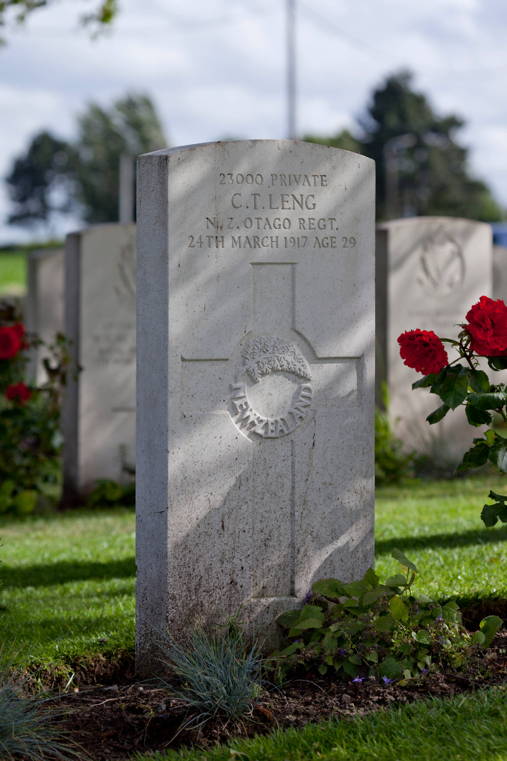 Charles Thompson Leng - Online Cenotaph - Auckland War Memorial Museum
