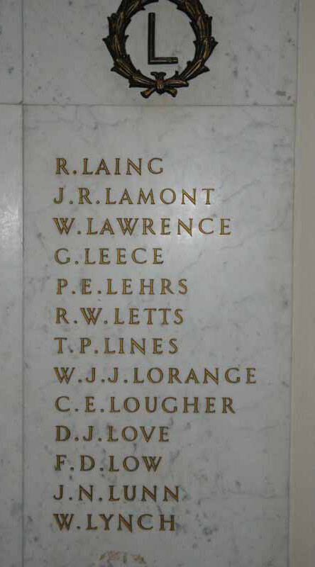 George Leece - Online Cenotaph - Auckland War Memorial Museum