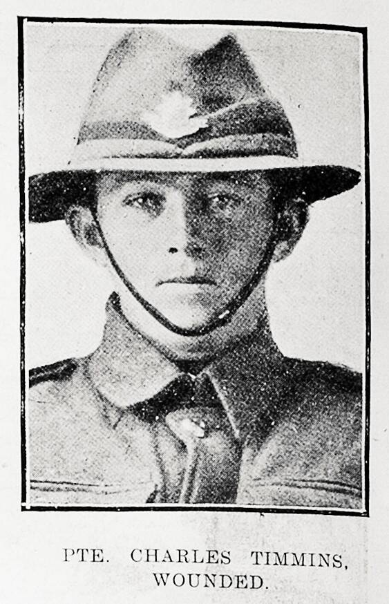Charles Timmins - Online Cenotaph - Auckland War Memorial Museum