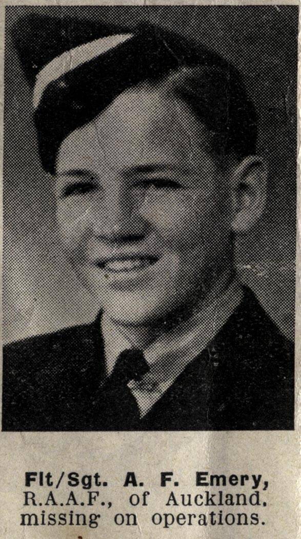 Arthur Francis Emery - Online Cenotaph - Auckland War Memorial Museum