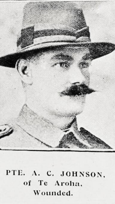 Alfred Charles Johnson - Online Cenotaph - Auckland War Memorial Museum