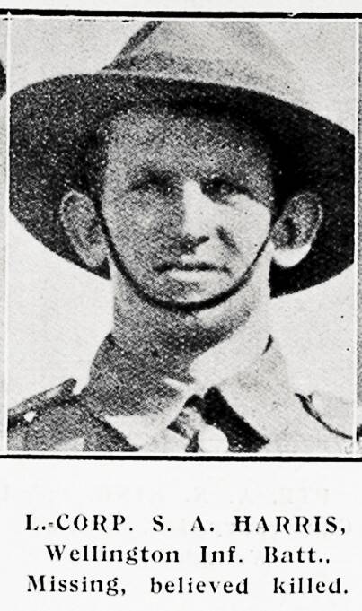 Albert Samuel Harris - Online Cenotaph - Auckland War Memorial Museum