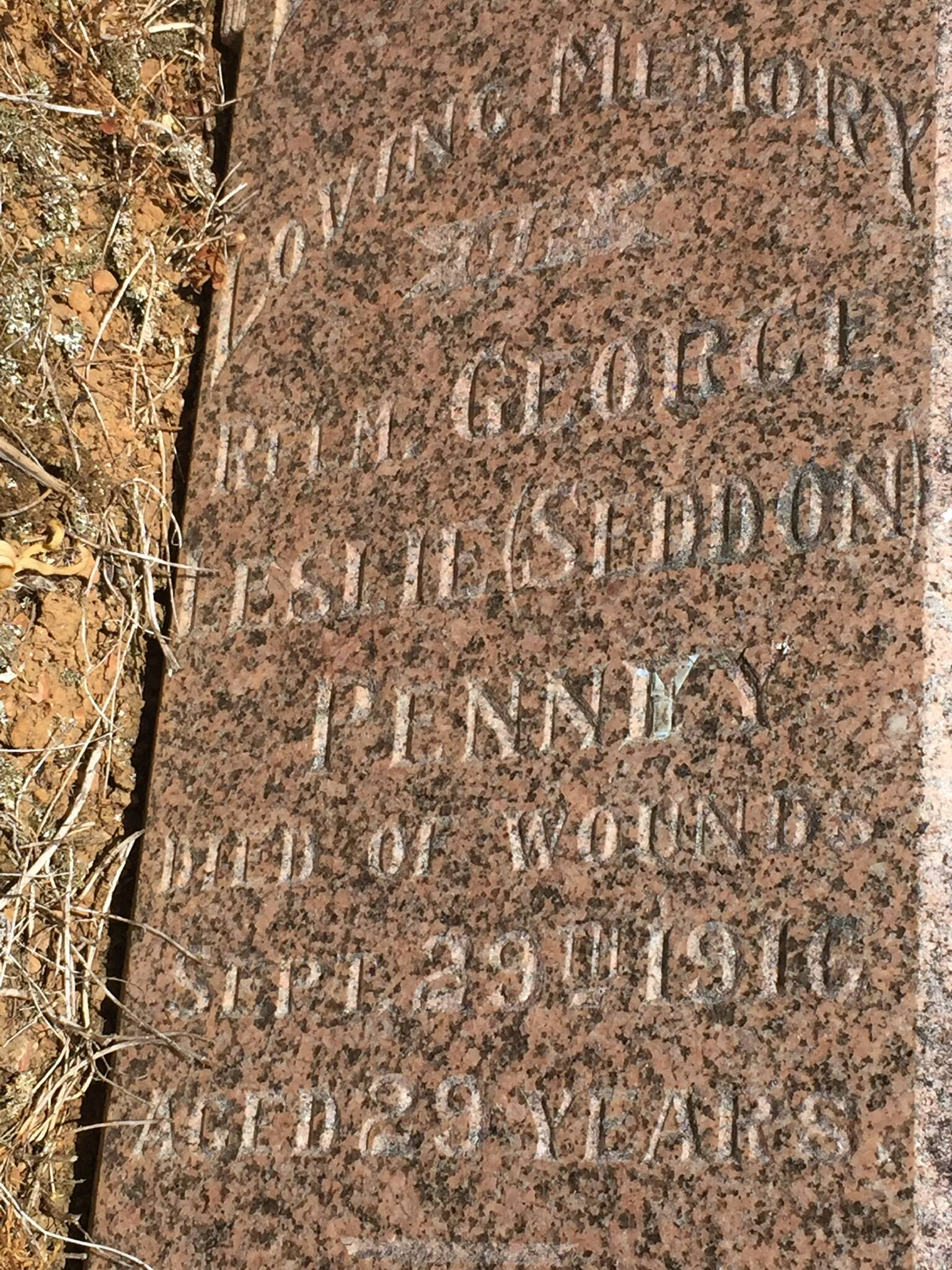George Leslie Penney - Online Cenotaph - Auckland War Memorial Museum