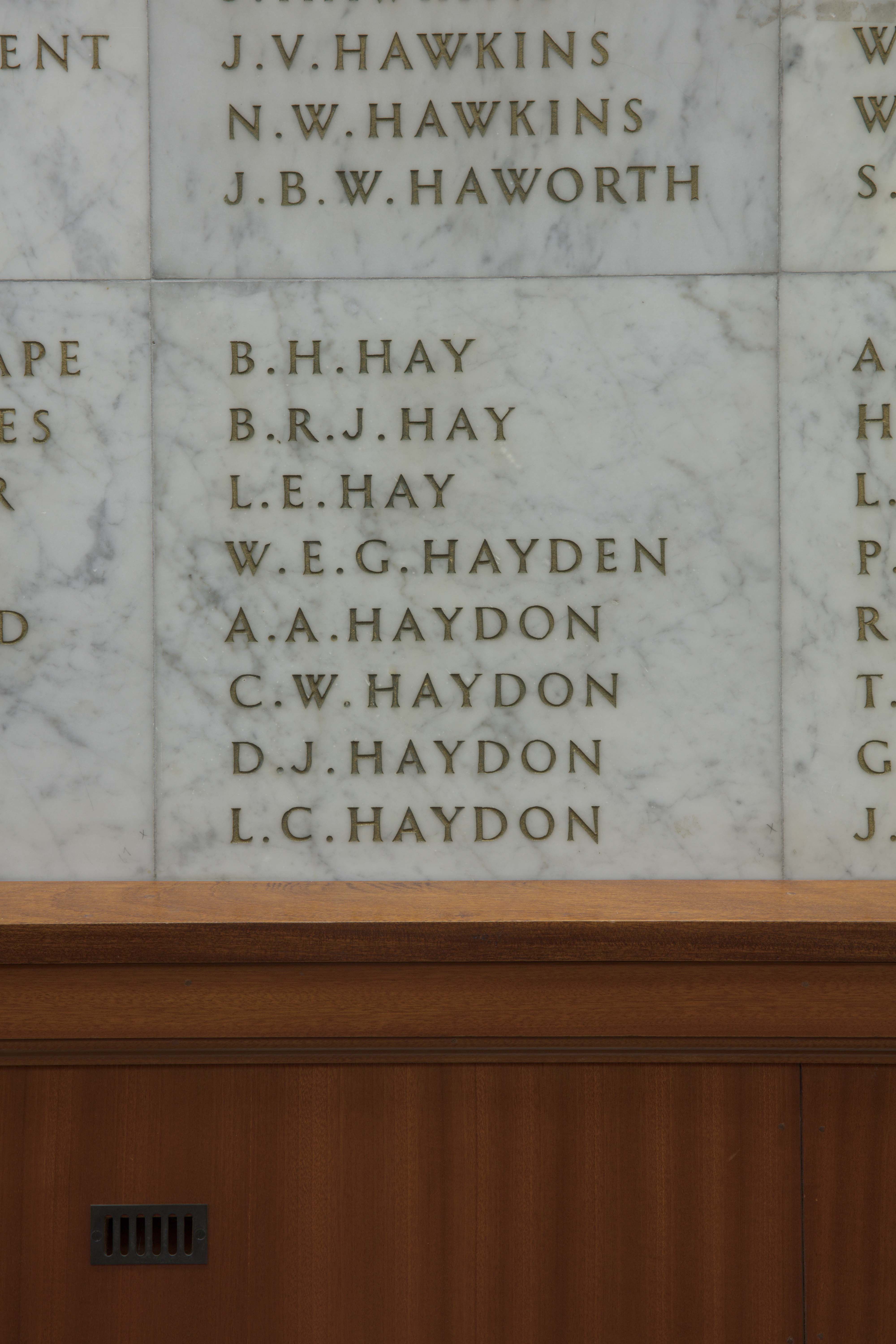 Colin William Haydon - Online Cenotaph - Auckland War Memorial Museum