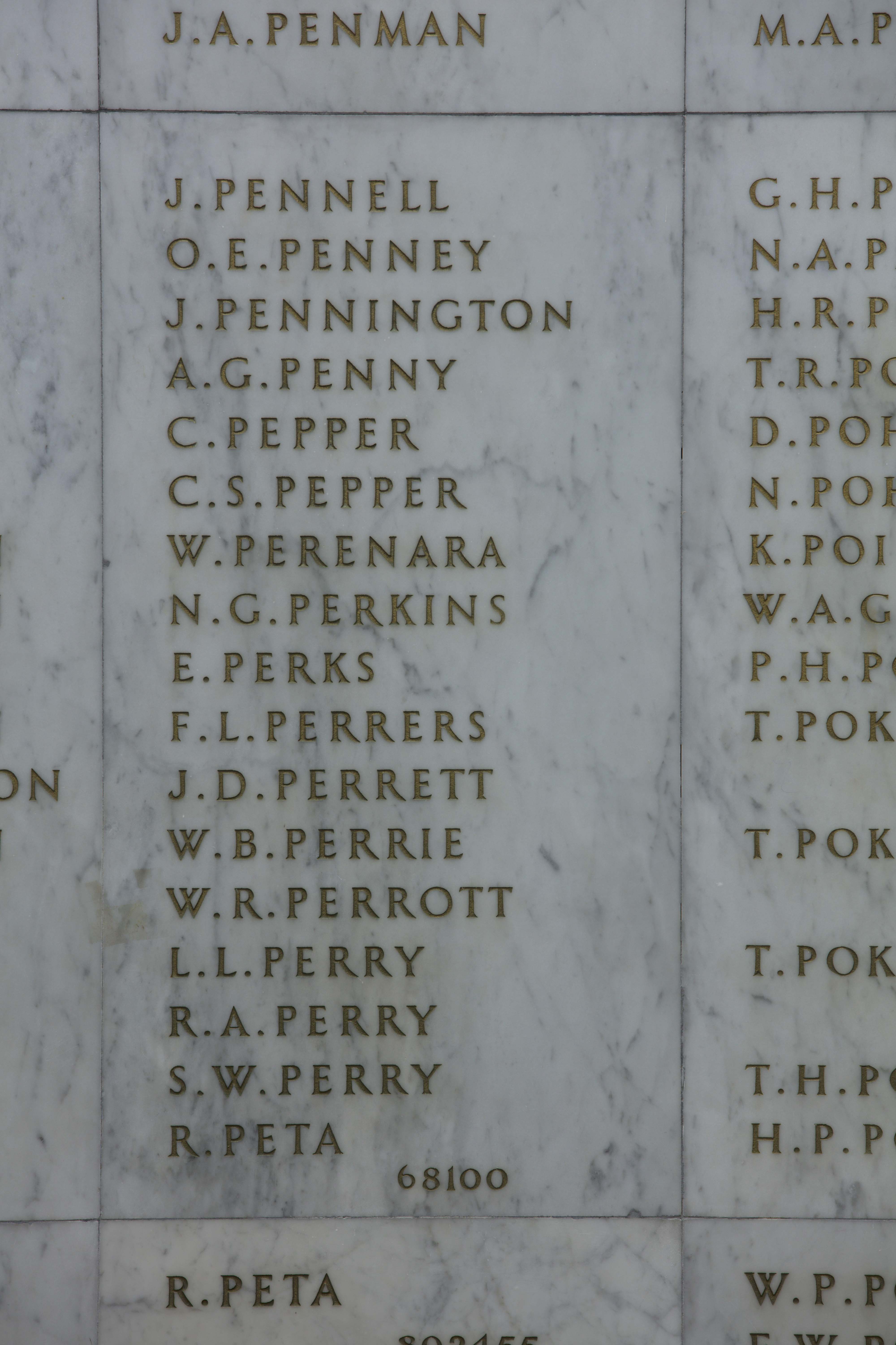 Norman Gilbert Perkins - Online Cenotaph - Auckland War Memorial Museum