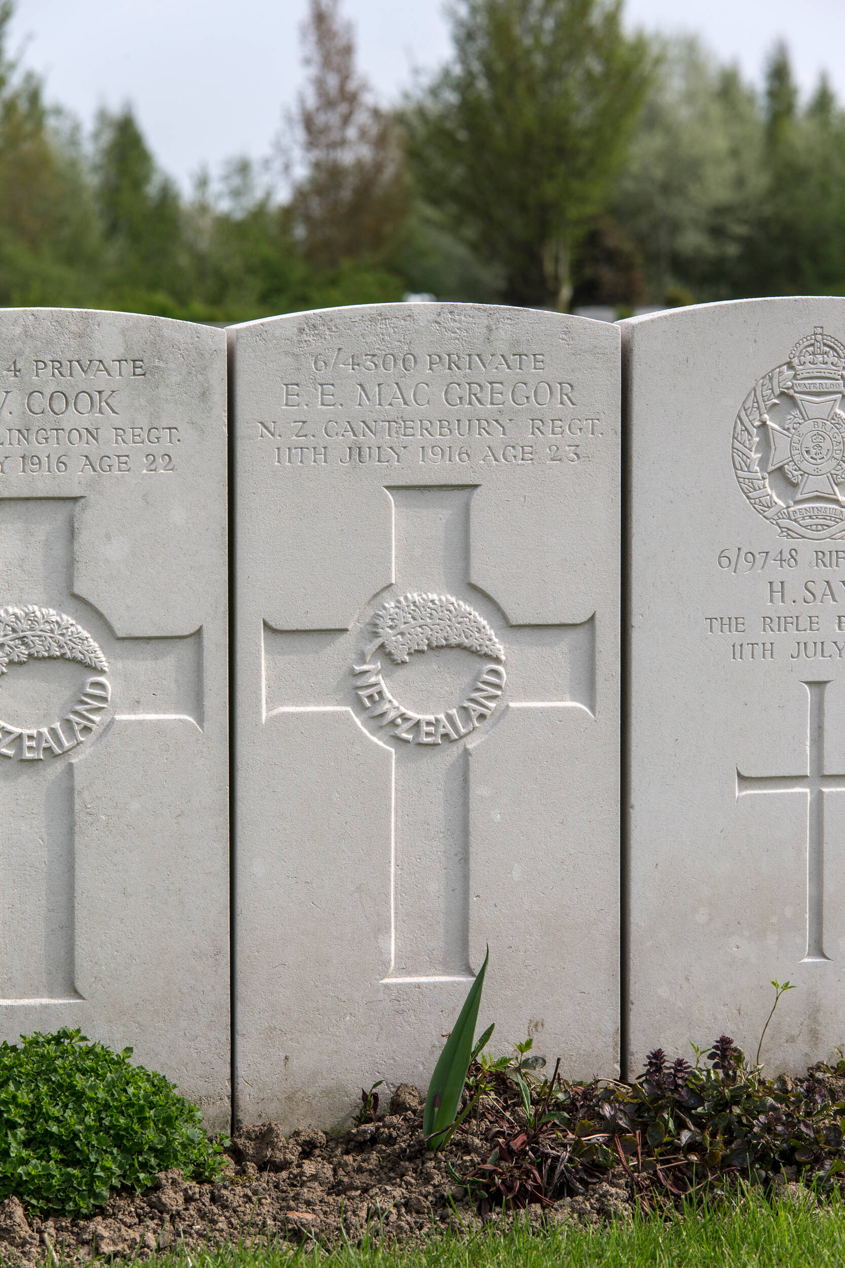 Edwin Eric MacGregor - Online Cenotaph - Auckland War Memorial Museum
