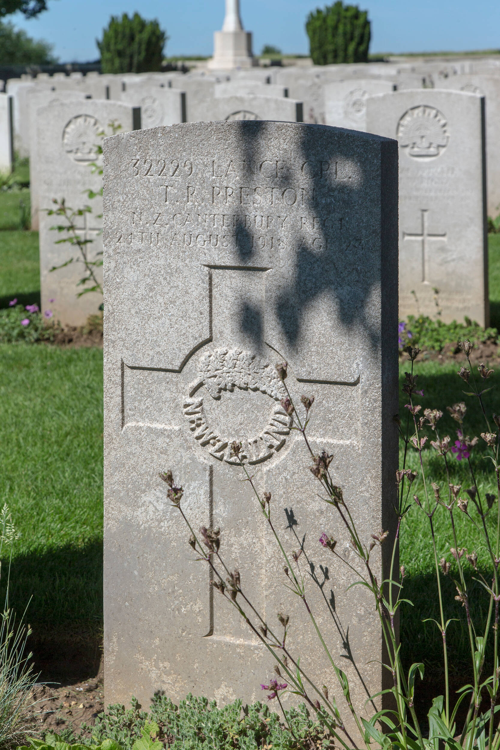 Thomas Reginald Preston - Online Cenotaph - Auckland War Memorial Museum