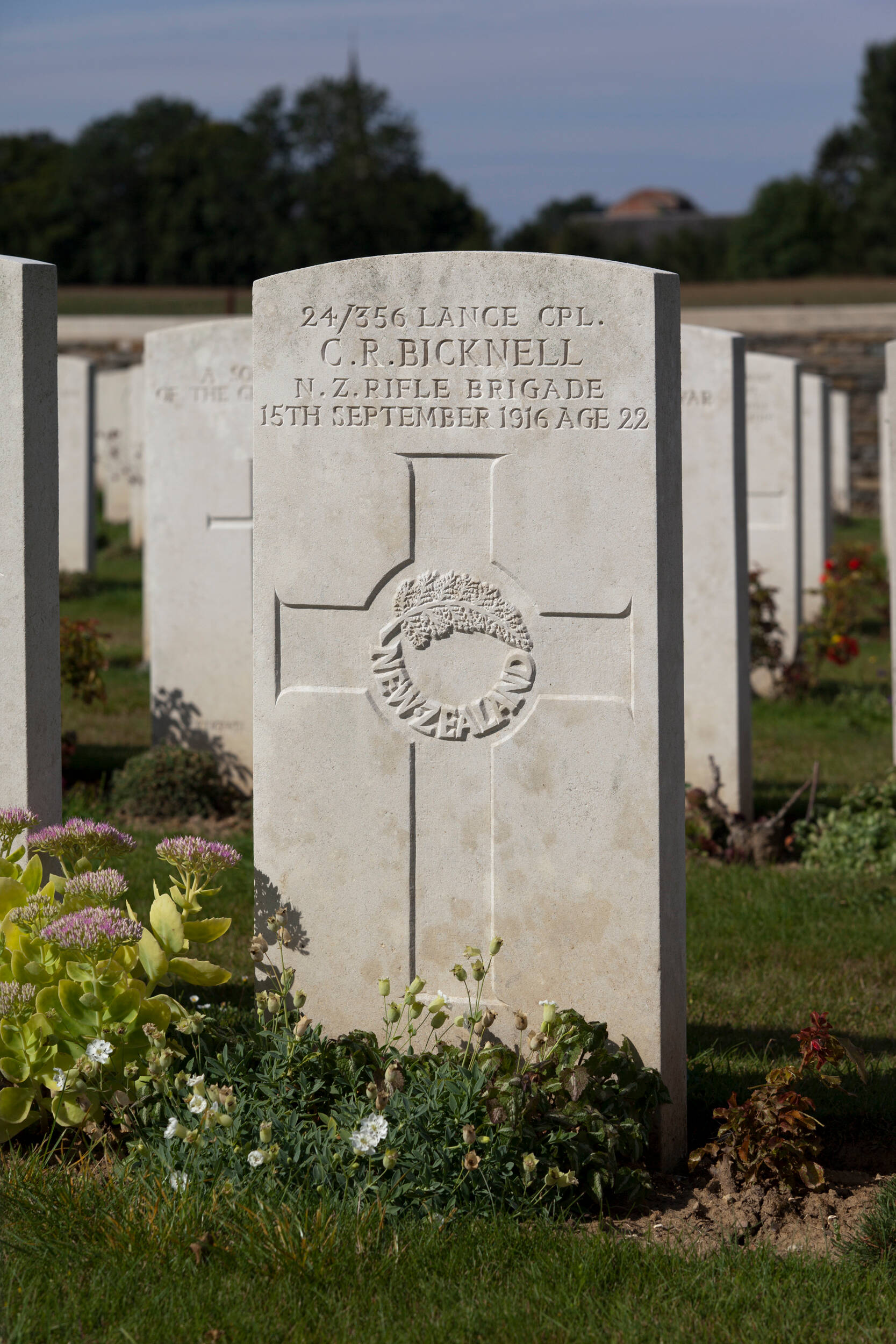 Clarence Ralph Bicknell - Online Cenotaph - Auckland War Memorial Museum