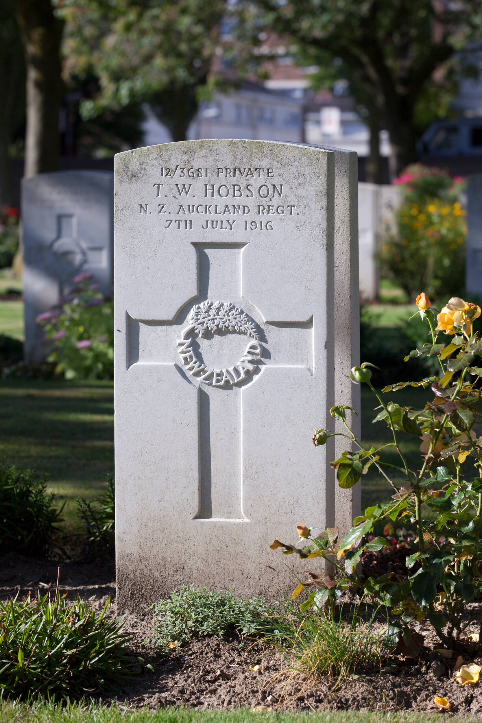 Thomas William Hobson - Online Cenotaph - Auckland War Memorial Museum
