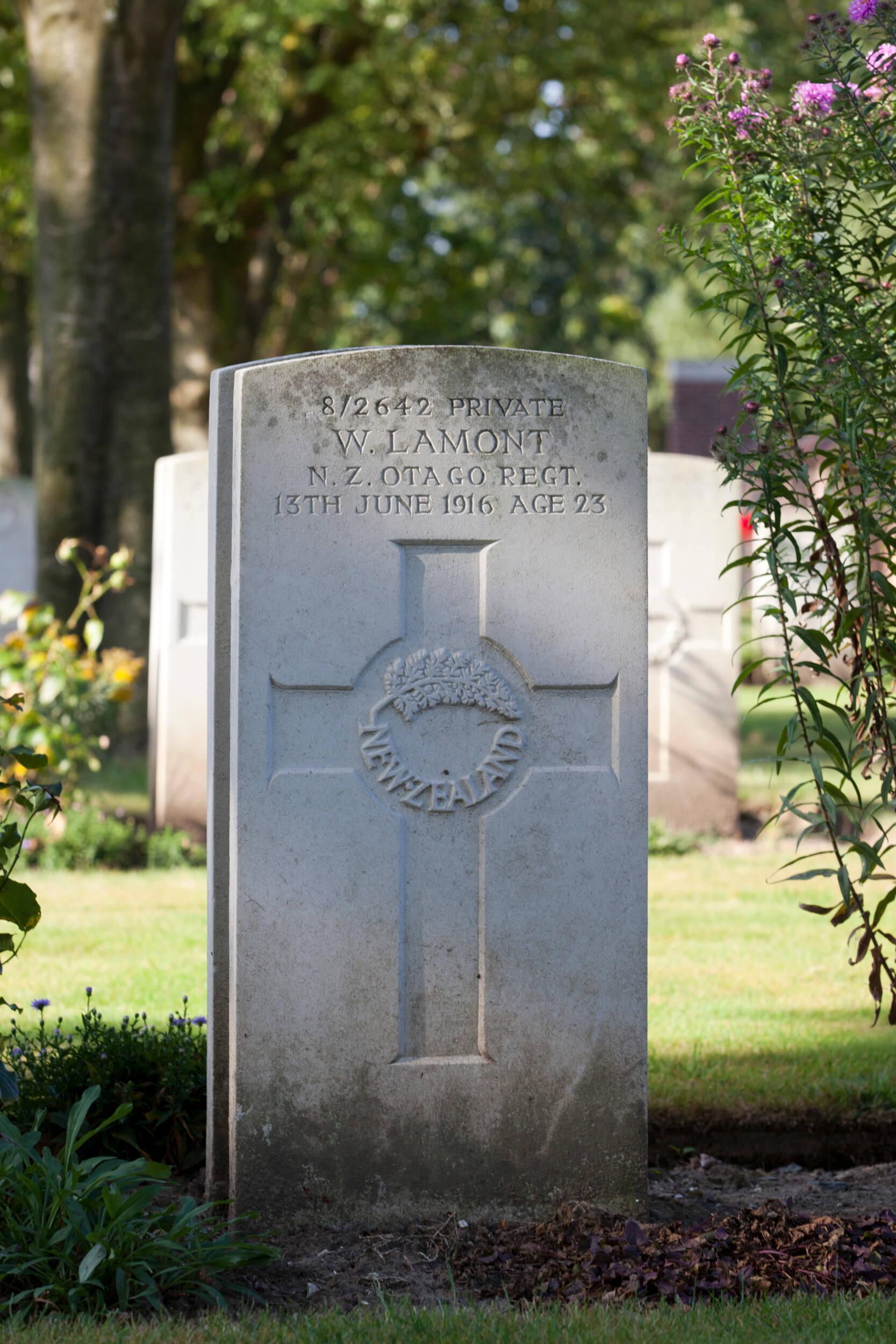 William Lamont - Online Cenotaph - Auckland War Memorial Museum