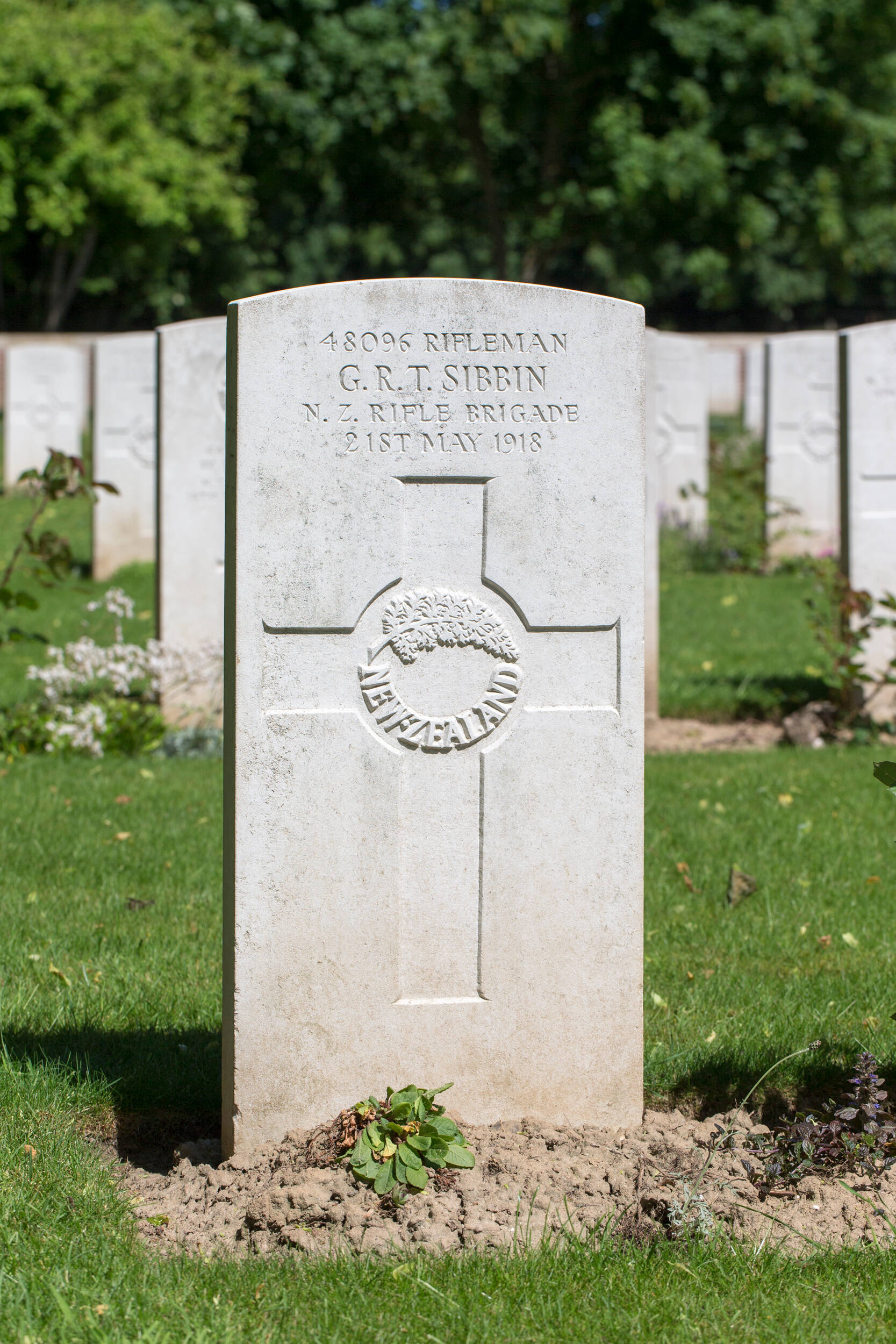George Richard Thomas Sibbin - Online Cenotaph - Auckland War Memorial ...