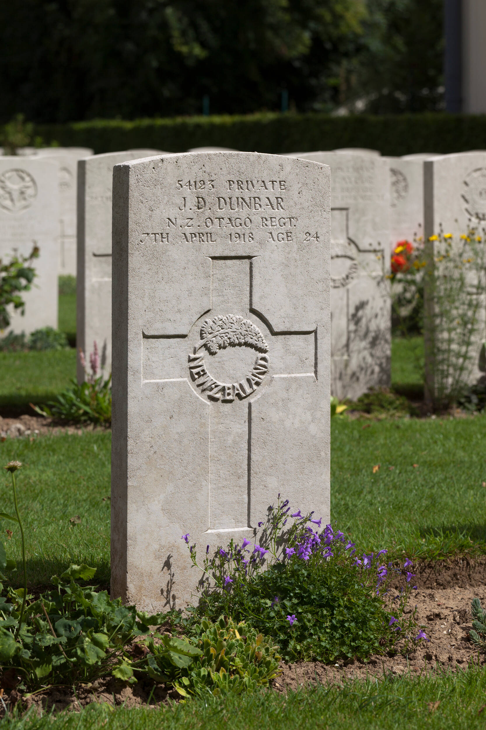 John David Dunbar - Online Cenotaph - Auckland War Memorial Museum