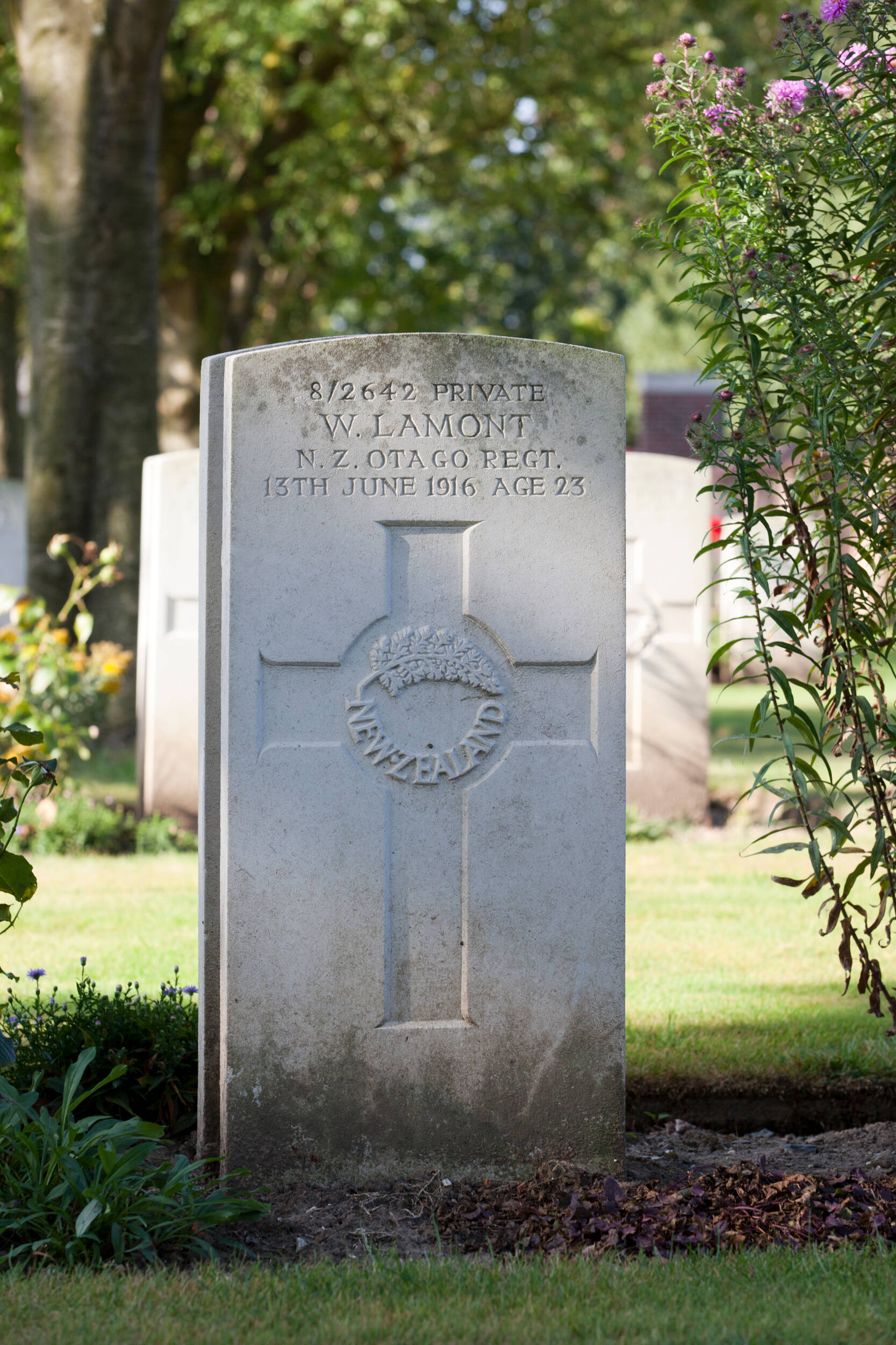 William Lamont - Online Cenotaph - Auckland War Memorial Museum