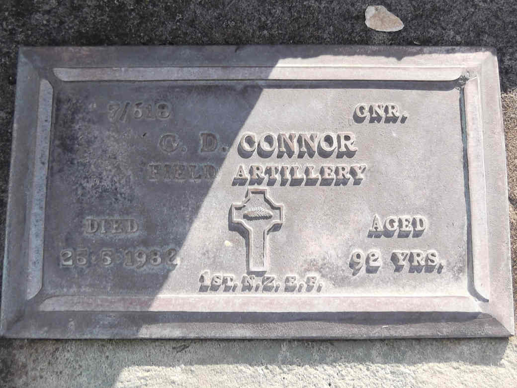 George Dryburg Connor - Online Cenotaph - Auckland War Memorial Museum