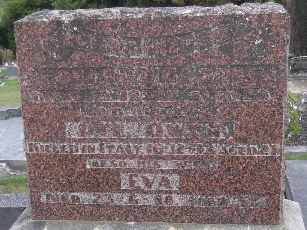 Owen Leslie Gardner - Online Cenotaph - Auckland War Memorial Museum