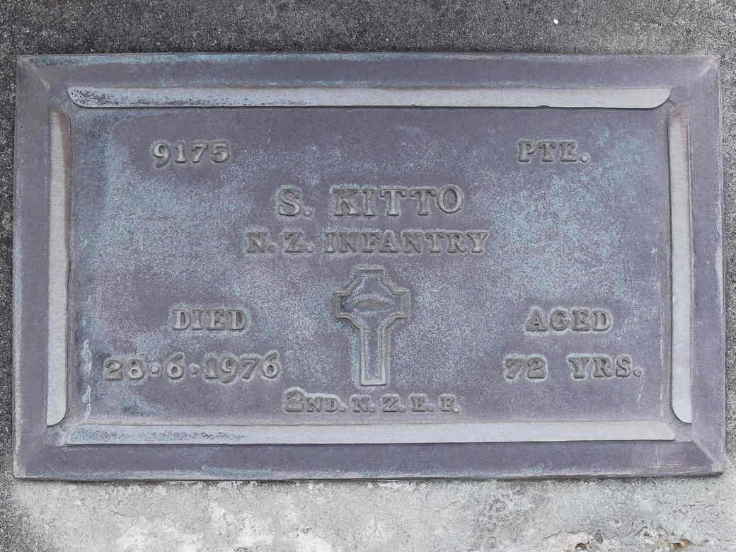 Samuel Kitto - Online Cenotaph - Auckland War Memorial Museum