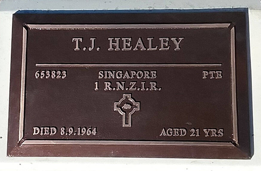 Terence James Healey - Online Cenotaph - Auckland War Memorial Museum